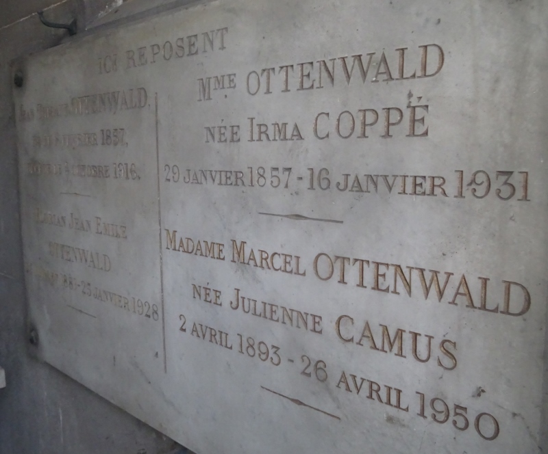 Cimetière du Père Lachaise - APPL - PREVOST Louis Théodore (1846-1901)