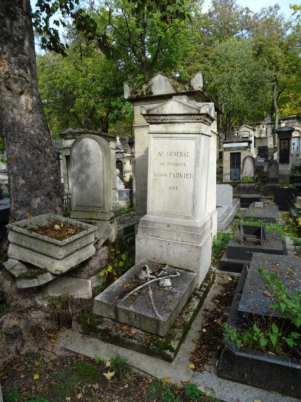 Cimetière du Père Lachaise - APPL - FABVIER Charles Nicolas, baron ...