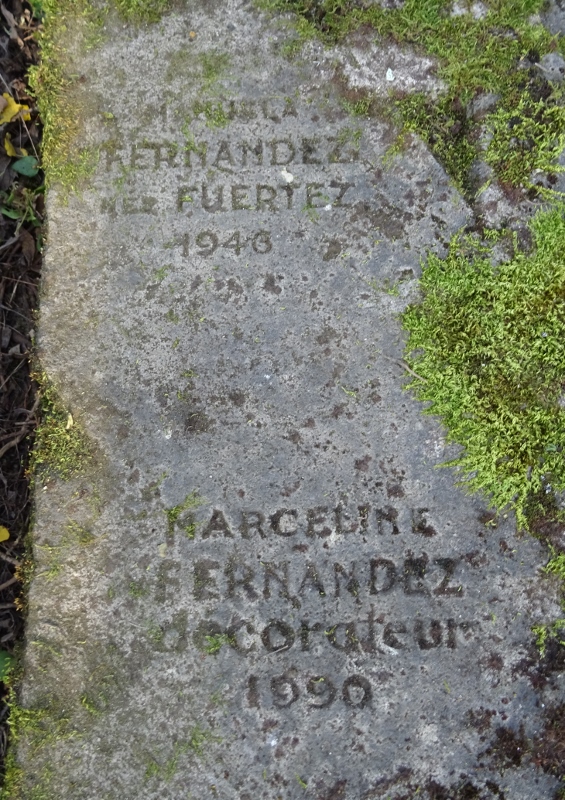 Cimetière du Père Lachaise - APPL - FERNANDEZ GARCIA Manuel (1879-1947)