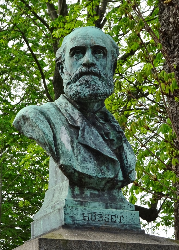 Cimetière du Père Lachaise - APPL - HUSSET Jean-François (1825-1885)
