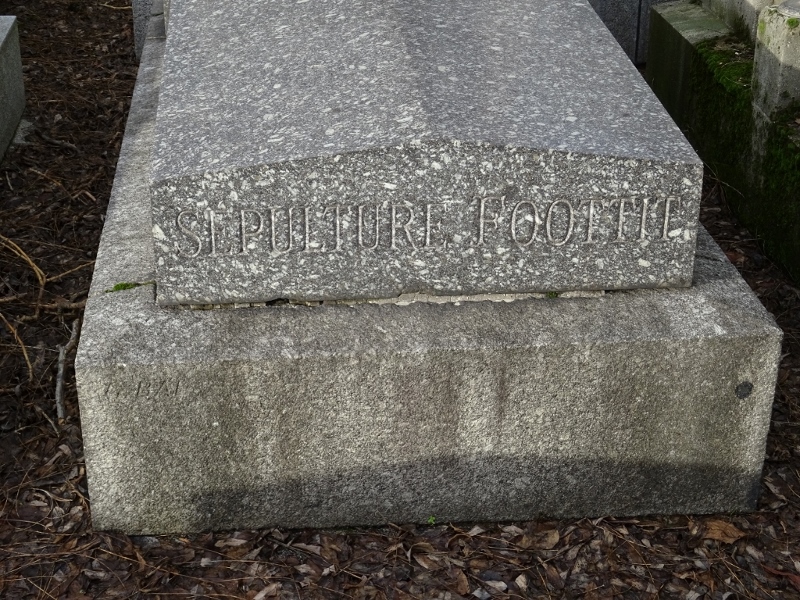 Cimetière du Père Lachaise - APPL - FOOTTIT, George TUDOR HALL, dit ...