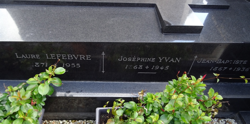 Cimetière du Père Lachaise - APPL - LEFEBVRE Charles (1867-1924)