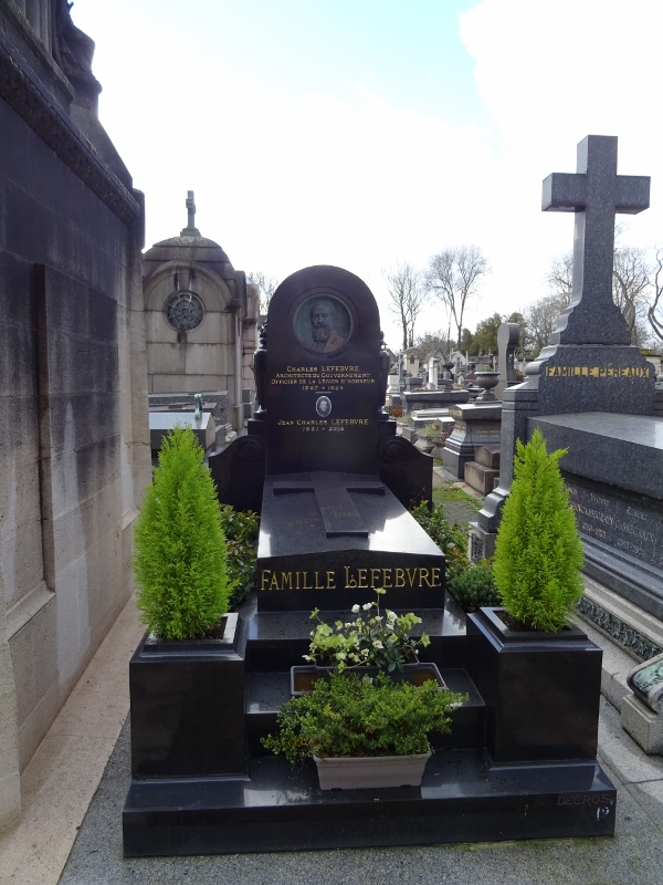 Cimetière du Père Lachaise - APPL - LEFEBVRE Charles (1867-1924)