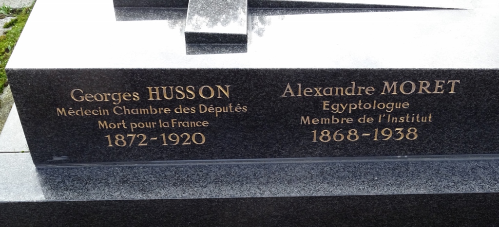 Cimetière du Père Lachaise - APPL - MORET Alexandre (1868-1938)