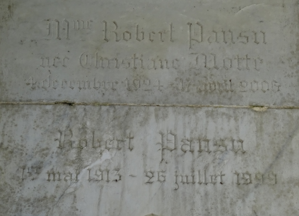 Cimetière du Père Lachaise - APPL - PANSU Jules (1851-1918)