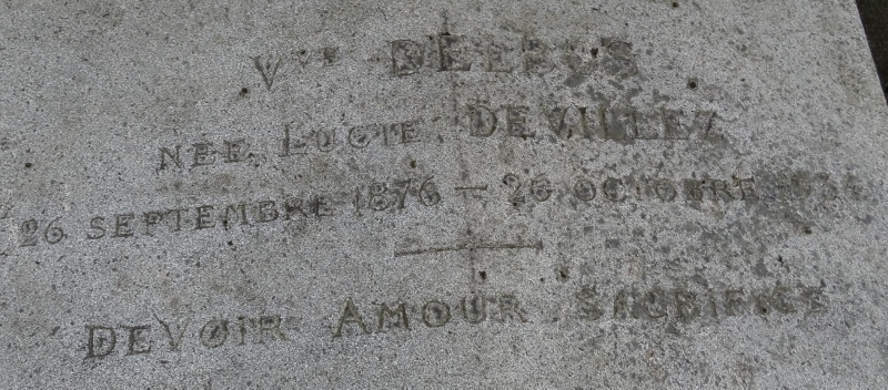 Cimetière du Père Lachaise - APPL - DELBOS Victor (1862-1916)