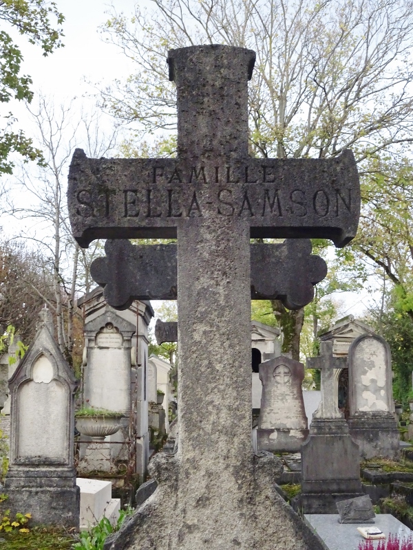 Cimetière du Père Lachaise - APPL - STELLA Alexandre (1850-1886)
