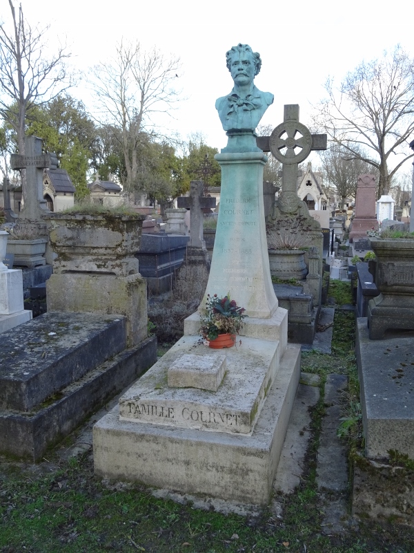 Cimetière du Père Lachaise - APPL - COURNET Frédéric (1837-1885)