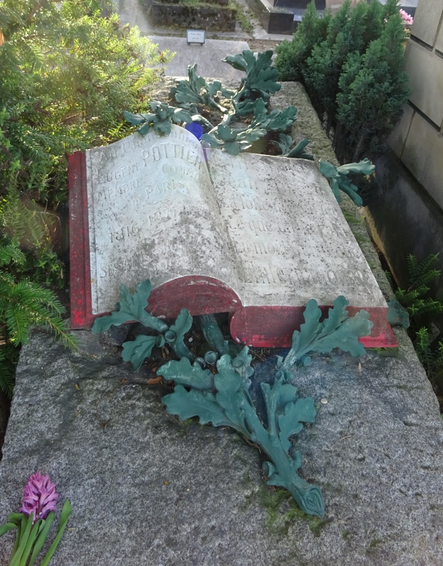 Cimetière du Père Lachaise - APPL - POTTIER Eugène (1816-1887)