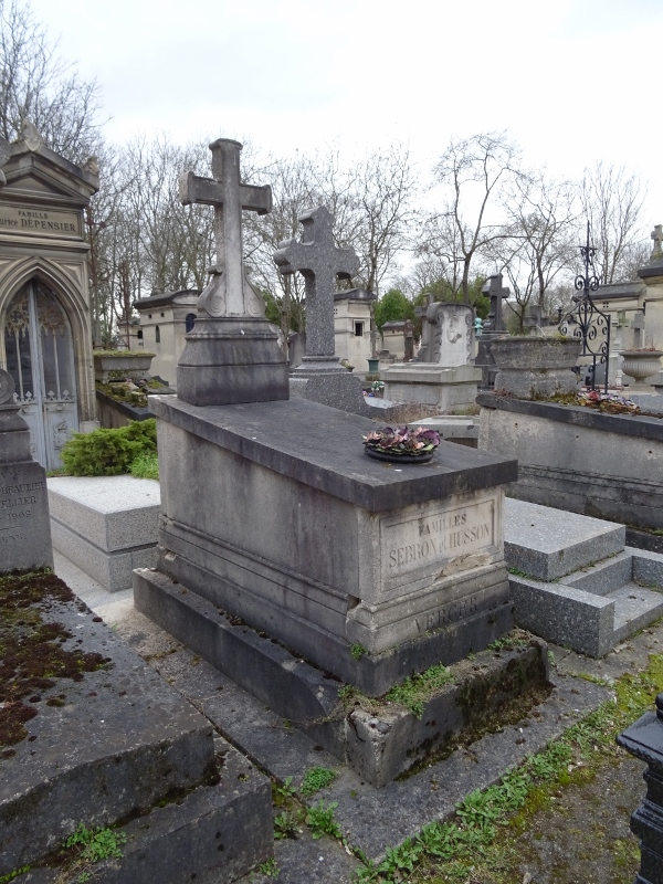 Cimetière du Père Lachaise - APPL - SEBRON Hippolyte Valentin (1801-1879)