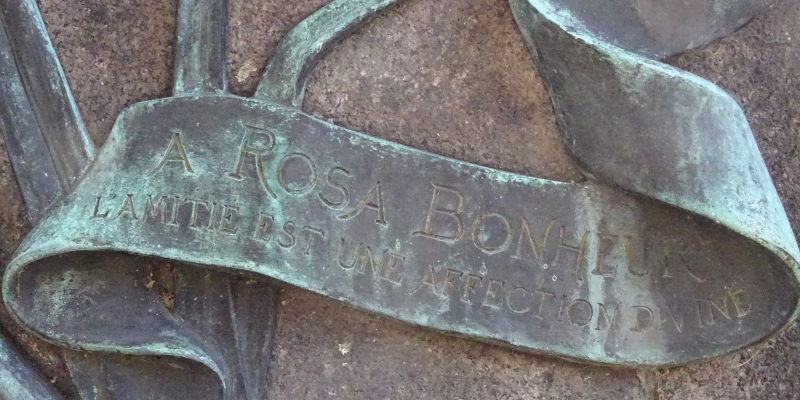 Cimetière du Père Lachaise - APPL - BONHEUR Marie-Rosalie, dite Rosa (1822-1899)