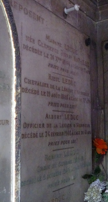 Cimetière du Père Lachaise - APPL - GALLO Robert (1881-1958)