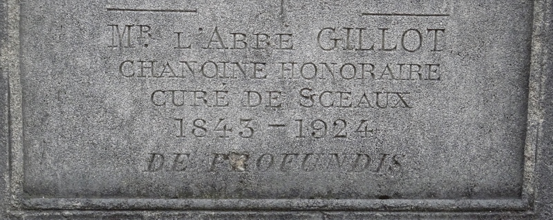 Cimetière du Père Lachaise - APPL - GILLOT Charles (1843-1924)