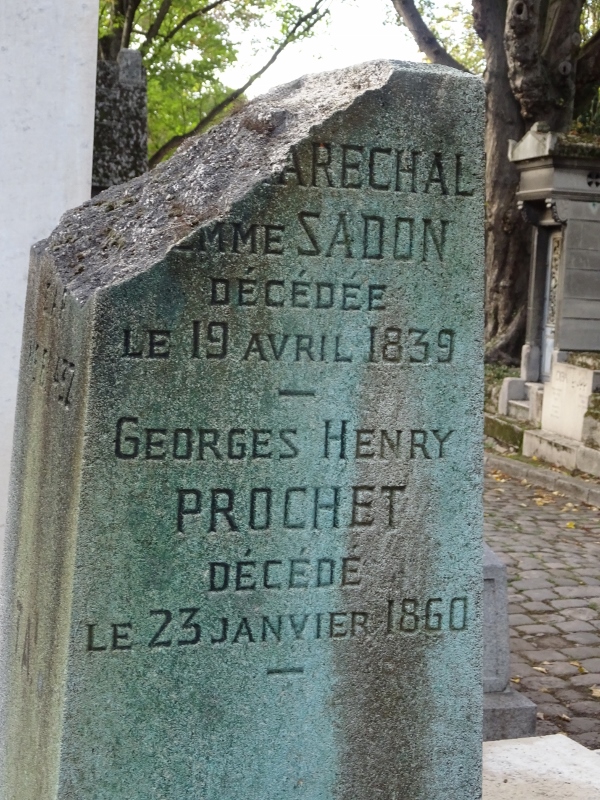 Cimetière du Père Lachaise - APPL - THOMAS Louis (1846-1893)