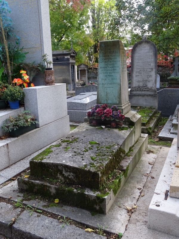 Cimetière du Père Lachaise - APPL - THOMAS Louis (1846-1893)