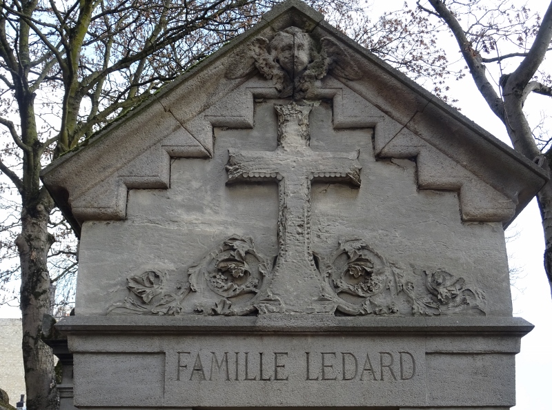 Cimetière du Père Lachaise - APPL - LEDARD Alfred Henri (1836-1887)