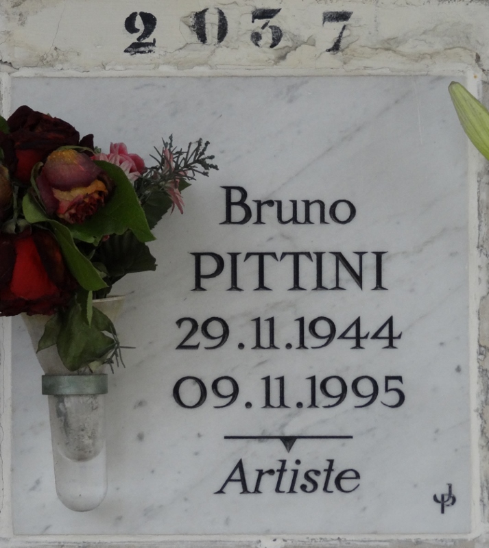 Cimetière du Père Lachaise - APPL - PITTINI Bruno (1945-1995)