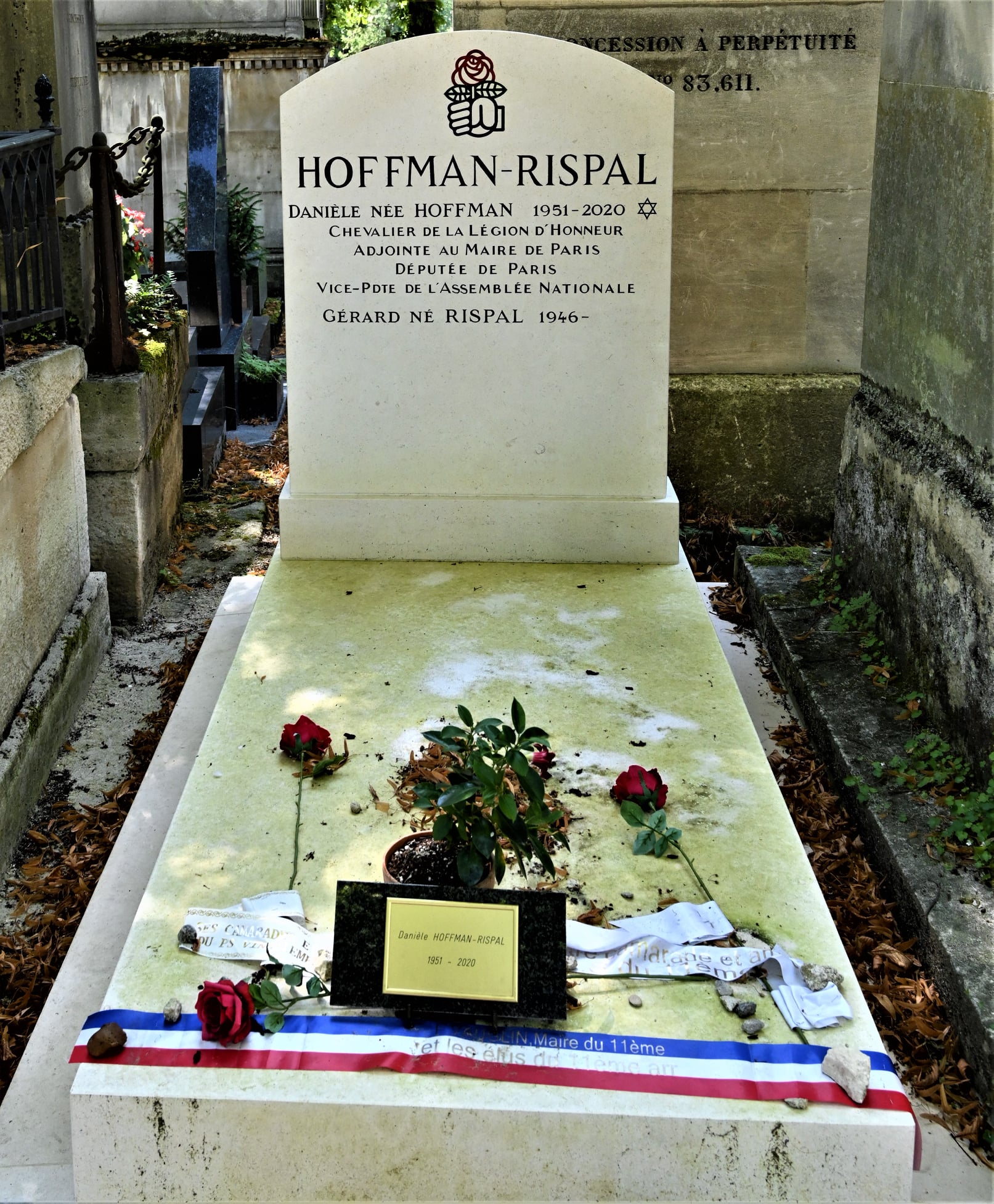 Cimetière du Père Lachaise - APPL - HOFFMAN-RISPAL Danièle (1951-2000)