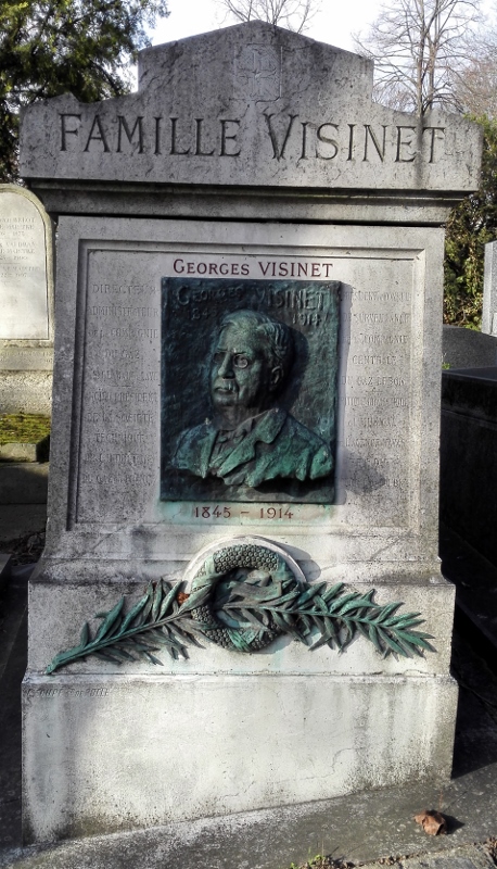 Cimetière du Père Lachaise - APPL - VISINET Georges (1845-1914)