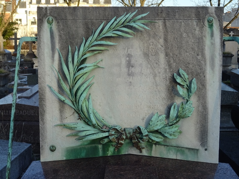 Cimetière du Père Lachaise - APPL - BRODY Eugène (1858-1932)