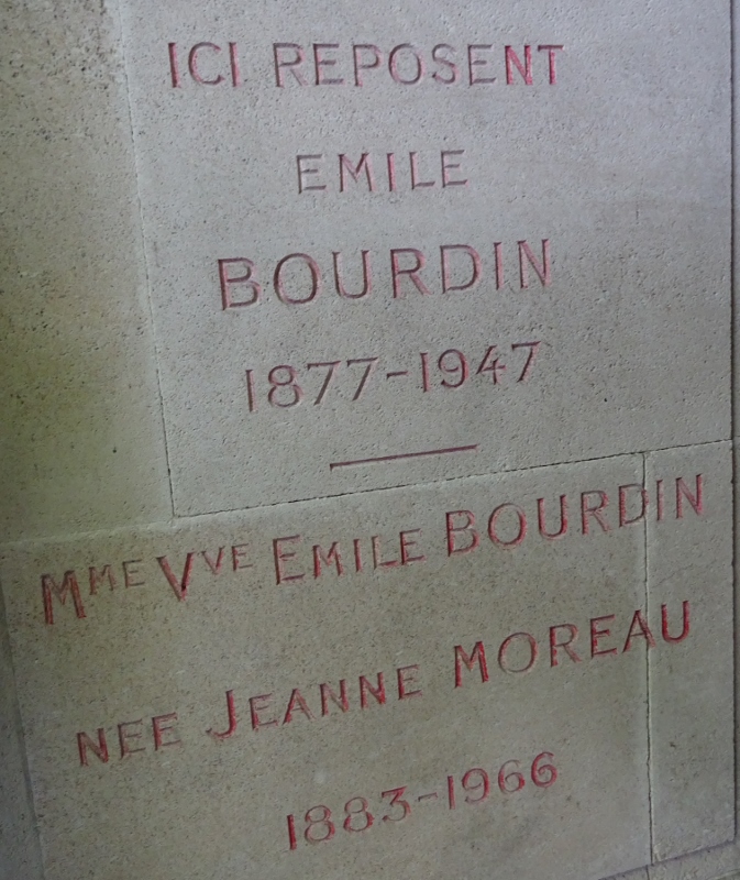 Cimetière du Père Lachaise - APPL - HERFORT Paul (1887-1915)