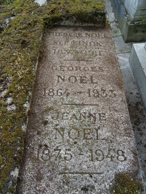 Cimetière du Père Lachaise - APPL - NOEL Thérèse, née FINCK (1837-1911)