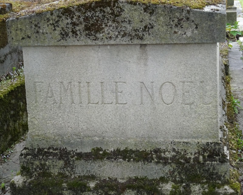 Cimetière du Père Lachaise - APPL - NOEL Thérèse, née FINCK (1837-1911)