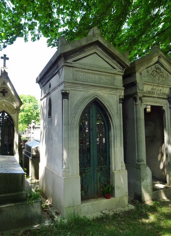 Cimetière du Père Lachaise - APPL - BAPST François Joseph (1836-1892)