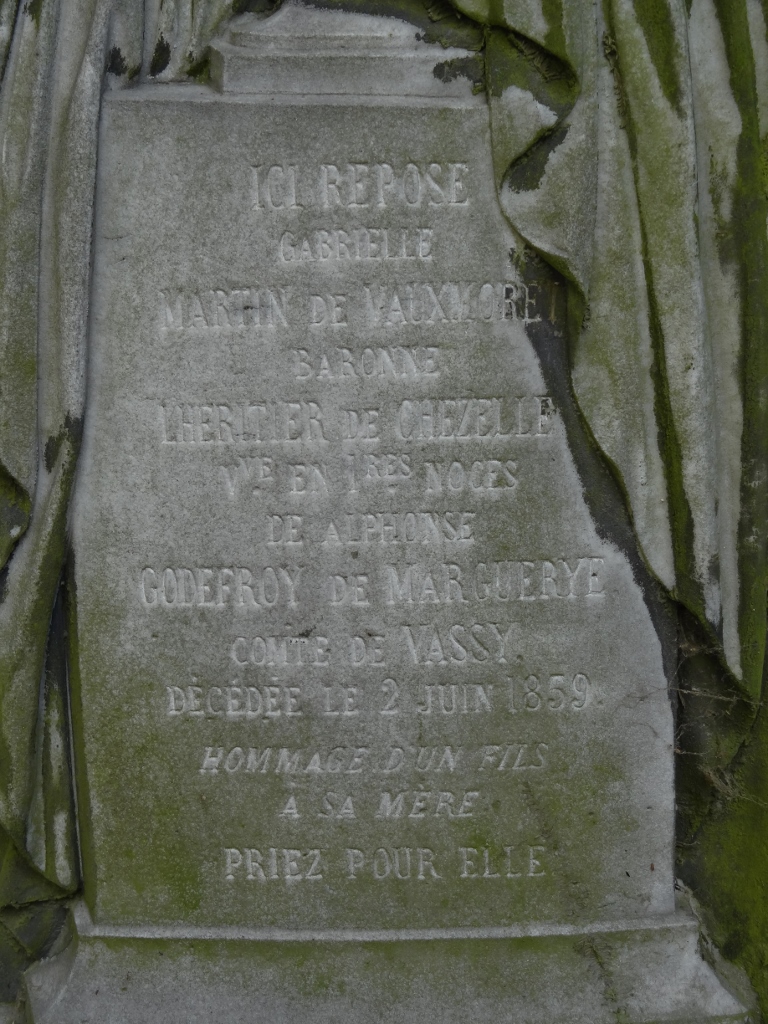 Cimetière du Père Lachaise - APPL - MARTIN de VAUXMORET Gabrielle ...