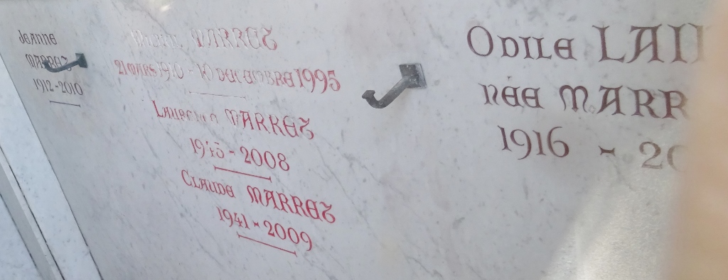 Cimetière du Père Lachaise - APPL - MARRET Henri (1867-1946)