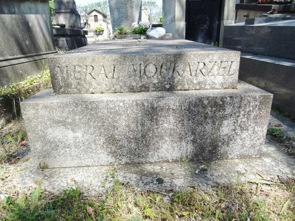 Cimetière du Père Lachaise - APPL - MERAL, Charles Joseph MOUKARZEL ...