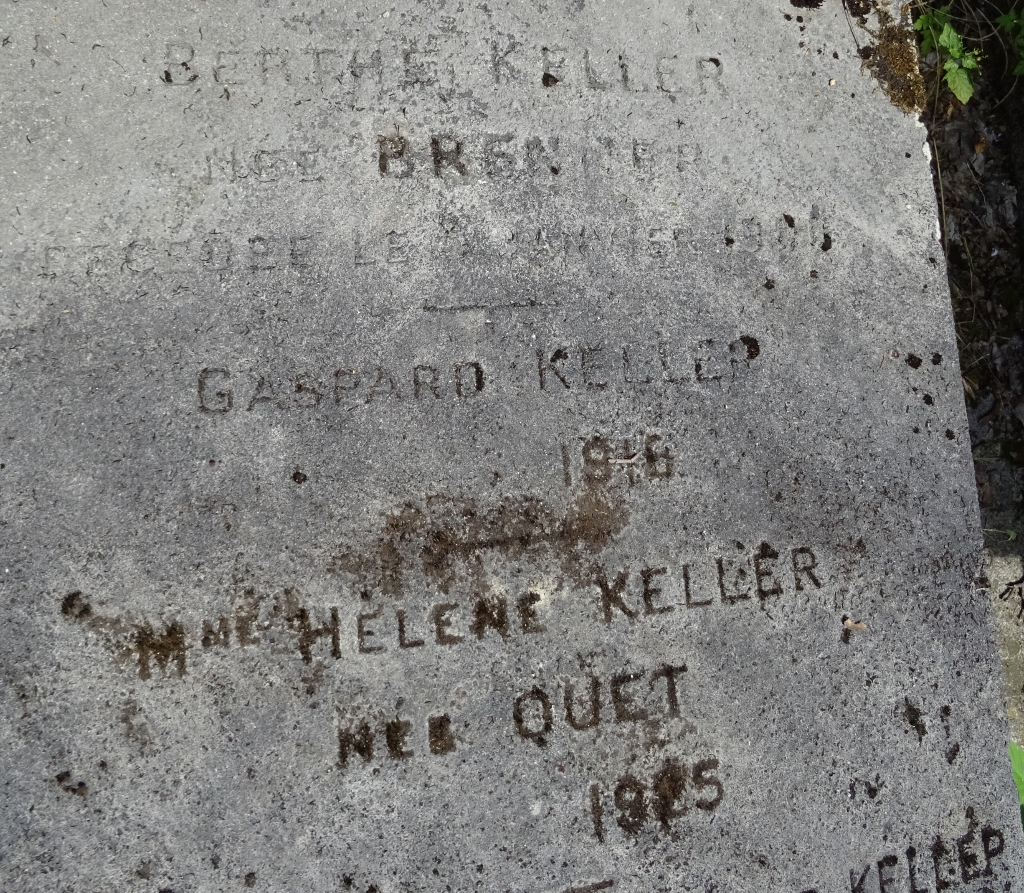 Cimetière du Père Lachaise - APPL - KELLER Théodore (1845-1898)