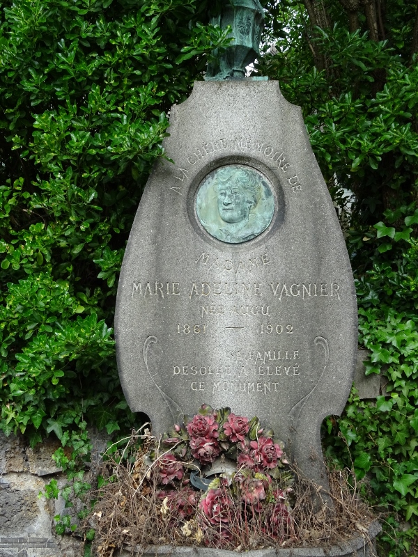 Cimetière du Père Lachaise - APPL - VAGNIER Marie Adeline (1861-1902)