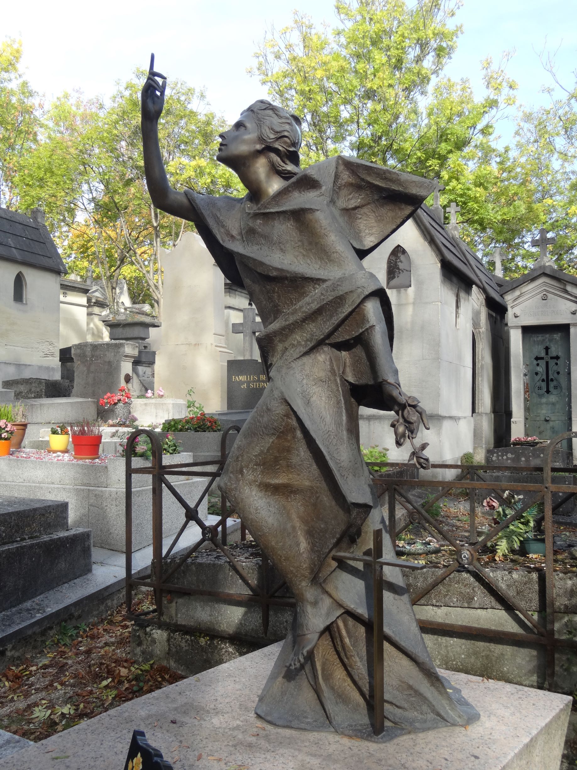 Cimetière du Père Lachaise - APPL - DELASTRE Christiane, née SALVADORI ...