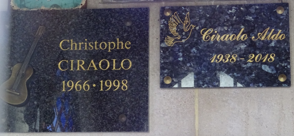 Cimetière du Père Lachaise - APPL - CIRAOLO Antonio (1912-1976)