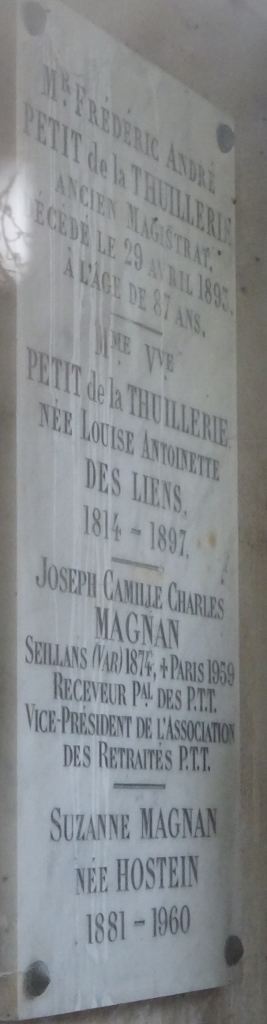 Cimetière du Père Lachaise - APPL - HOSTEIN Emmanuel Antony Hippolyte ...