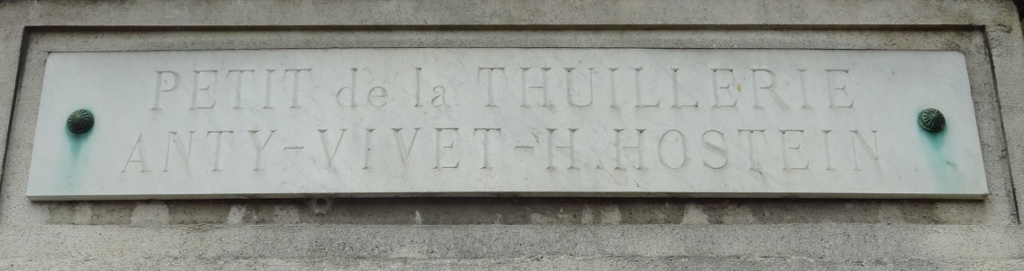 Cimetière du Père Lachaise - APPL - HOSTEIN Emmanuel Antony Hippolyte ...