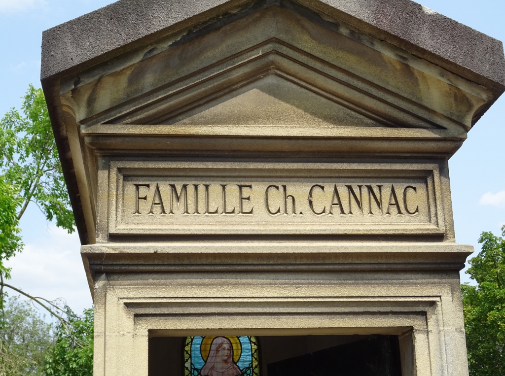 Cimetière du Père Lachaise - APPL - CANNAC Madelaine, née ROSSAT (1888 ...