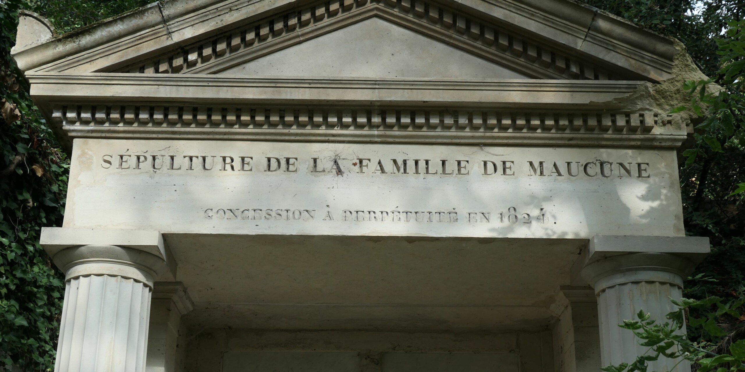 Cimetière du Père Lachaise - APPL - POPON de MAUCUNE Louis, baron (1775 ...