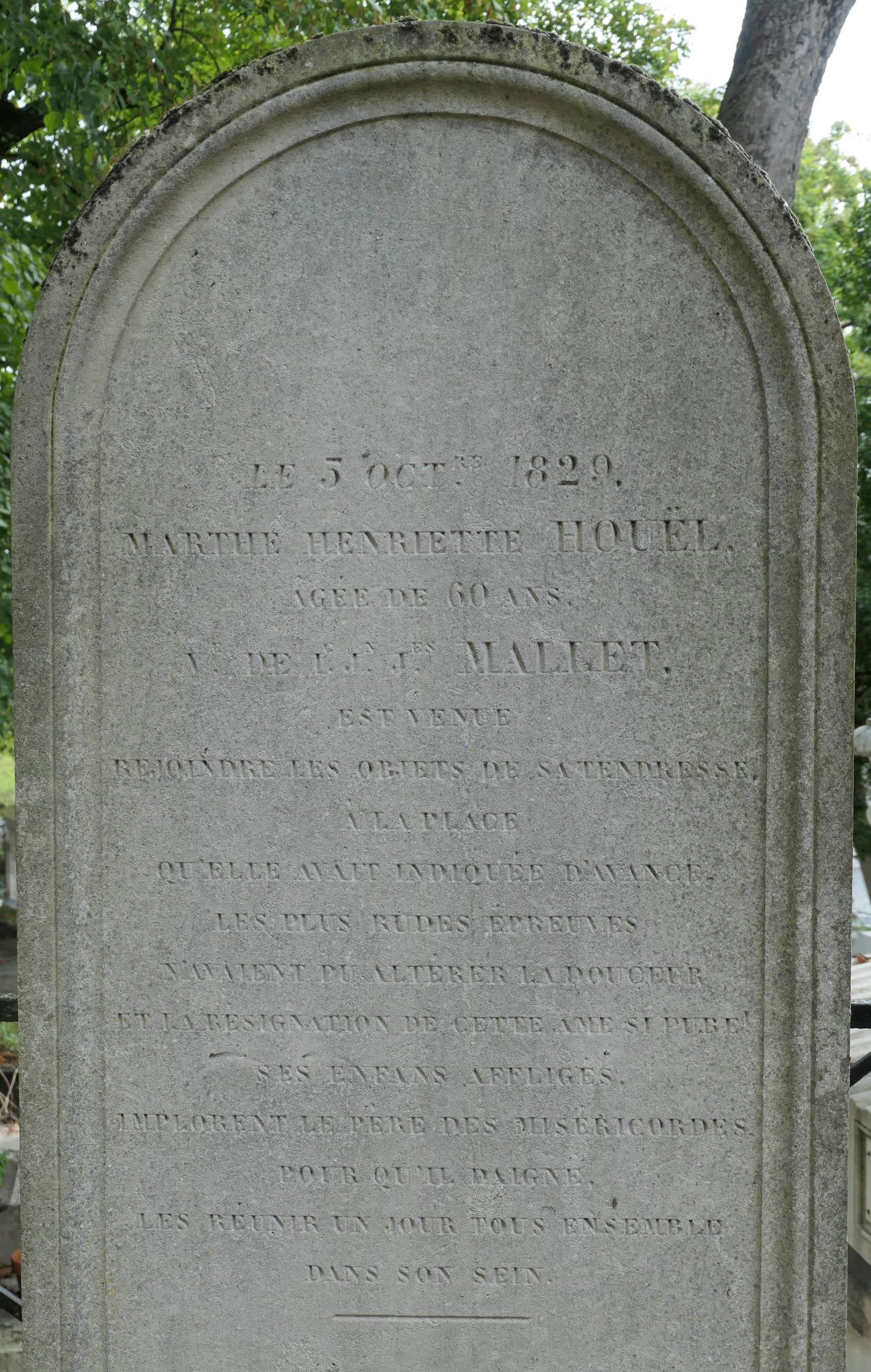 Cimetière du Père Lachaise - APPL - MALLET Guillaume, baron (1747-1826)