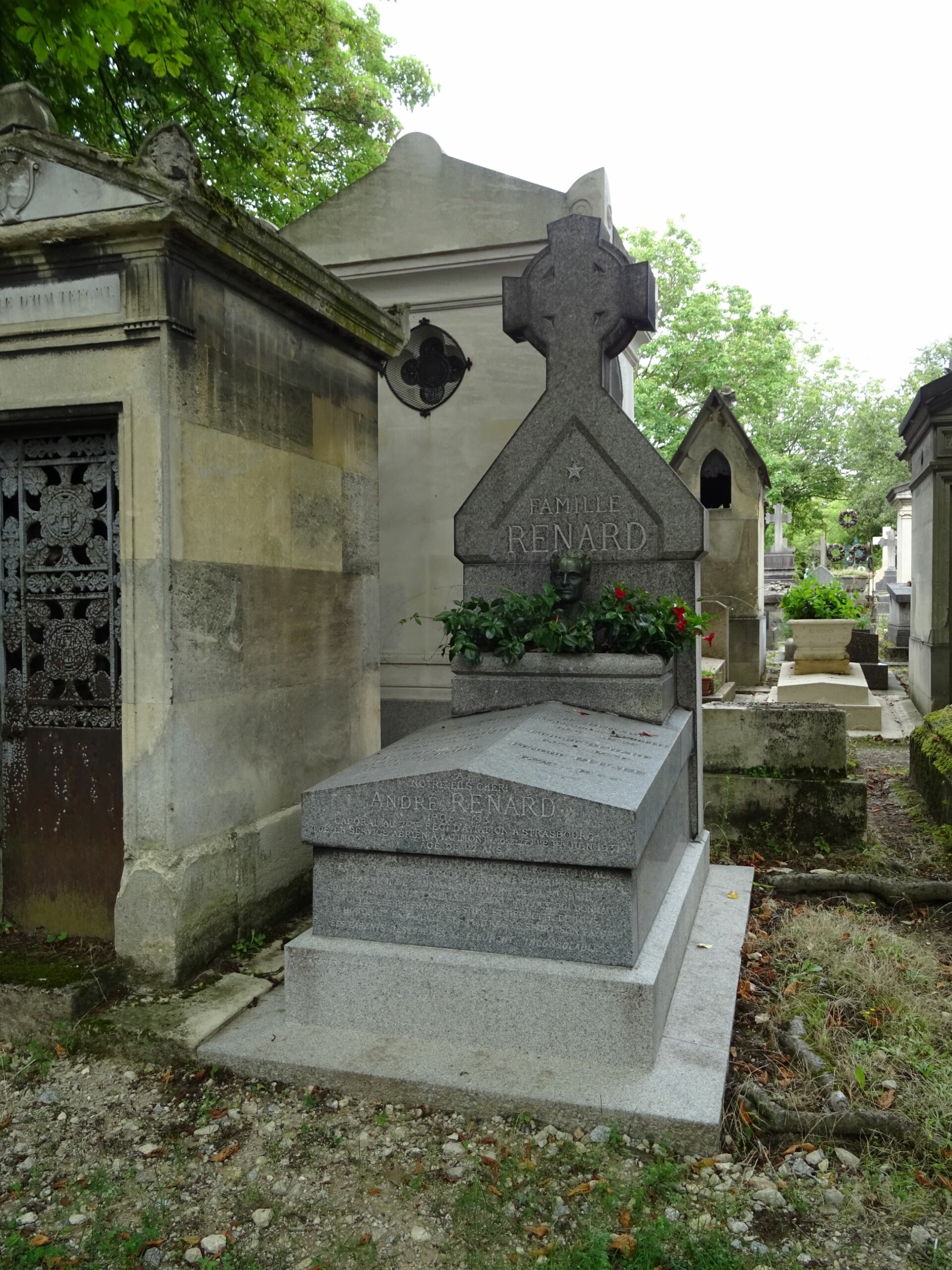 Cimetière du Père Lachaise - APPL - RENARD André (1908-1931)