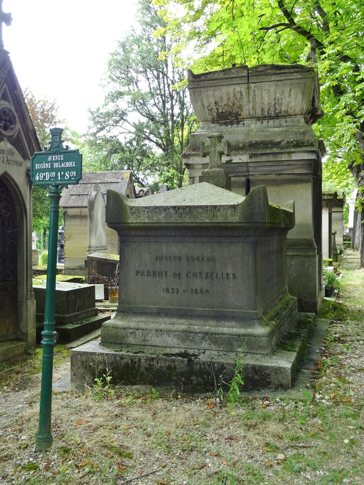 Cimetière du Père Lachaise - APPL - PERROT de CHEZELLES Bon Gilbert ...
