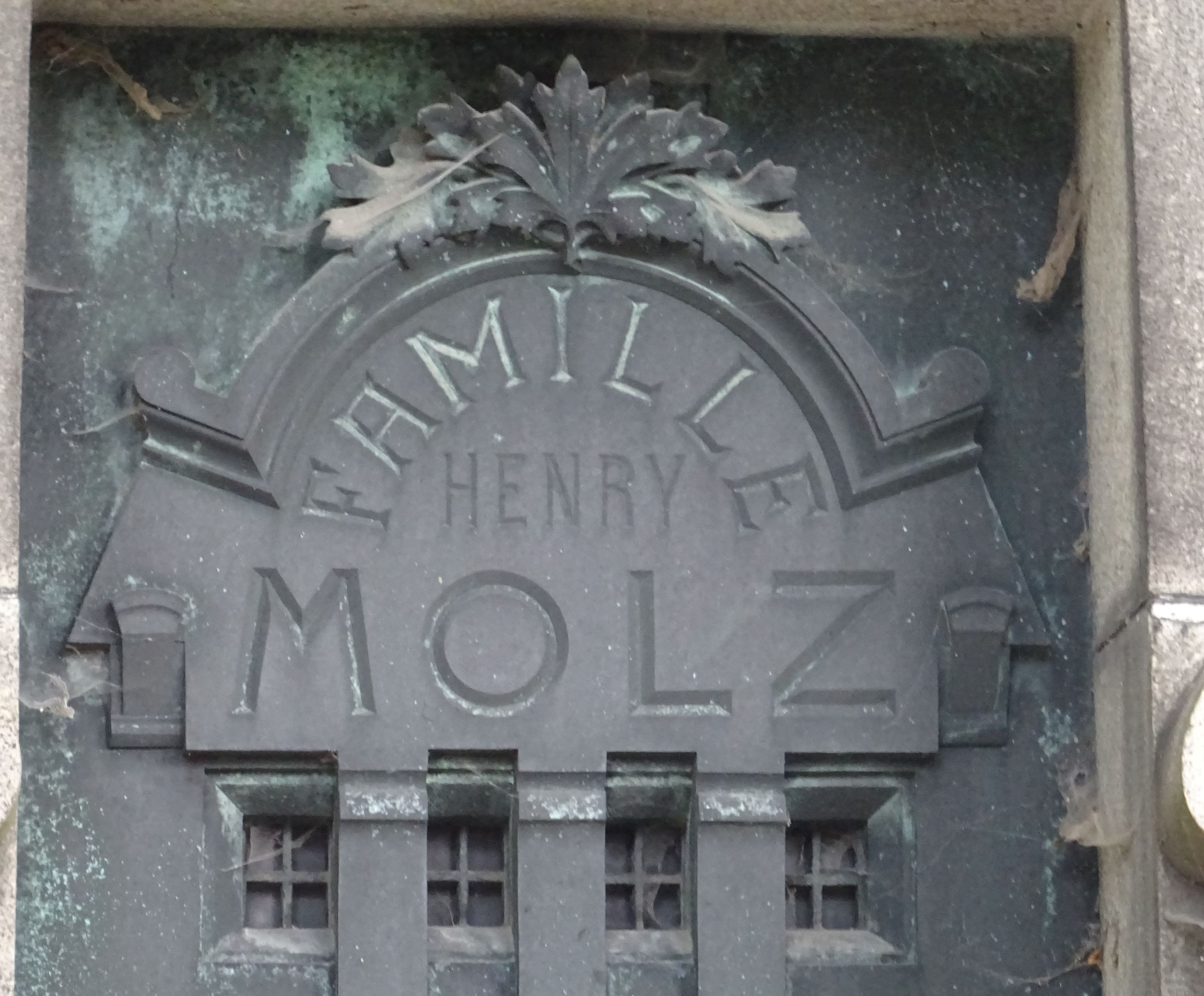 Cimetière du Père Lachaise - APPL - MOLZ Henry (1855-1912)