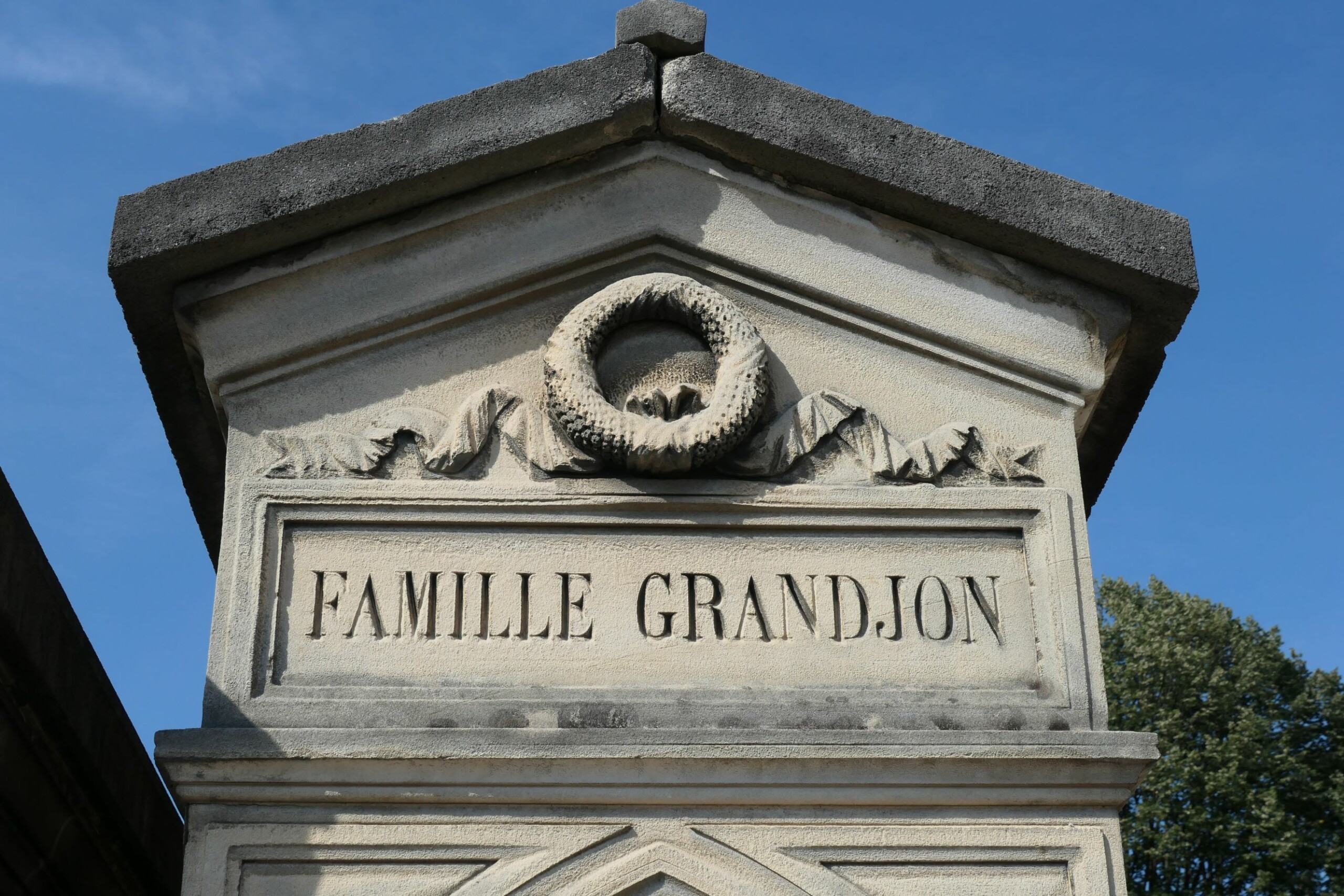 Cimetière du Père Lachaise - APPL - GRANDJON Joseph (1827-1877)