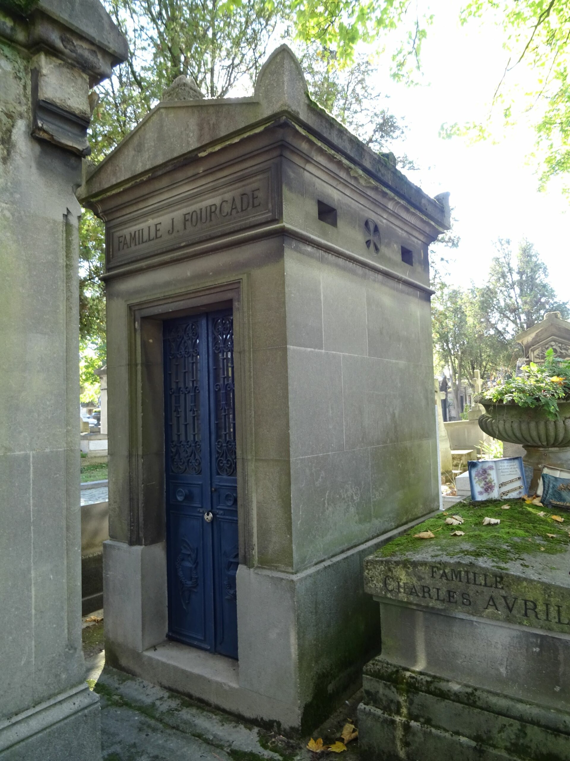 Cimetière du Père Lachaise - APPL - FOURCADE Jacques Pierre Hubert ...