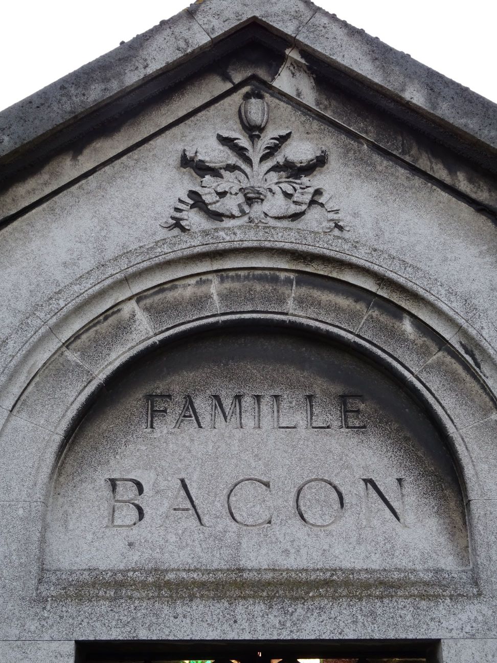 Cimetière du Père Lachaise - APPL - BACON Victor Narcisse (1844-1900)