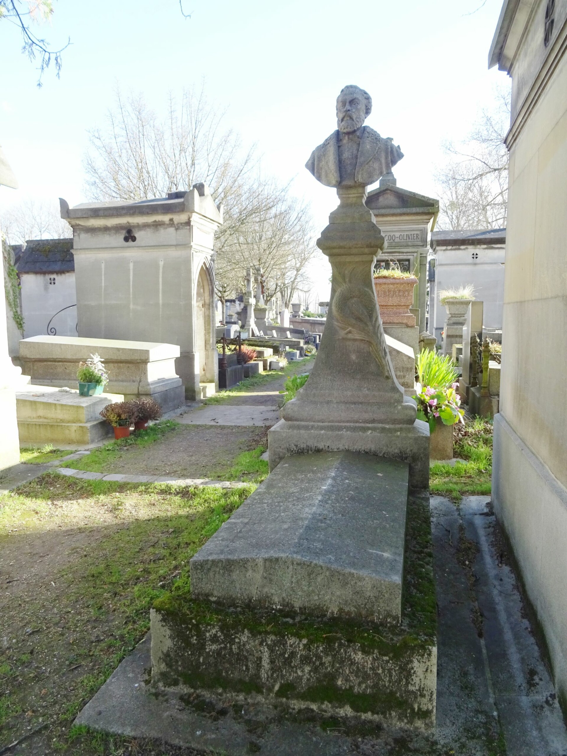 Cimetière du Père Lachaise - APPL - BURGER Georges Charles (1835-1882)