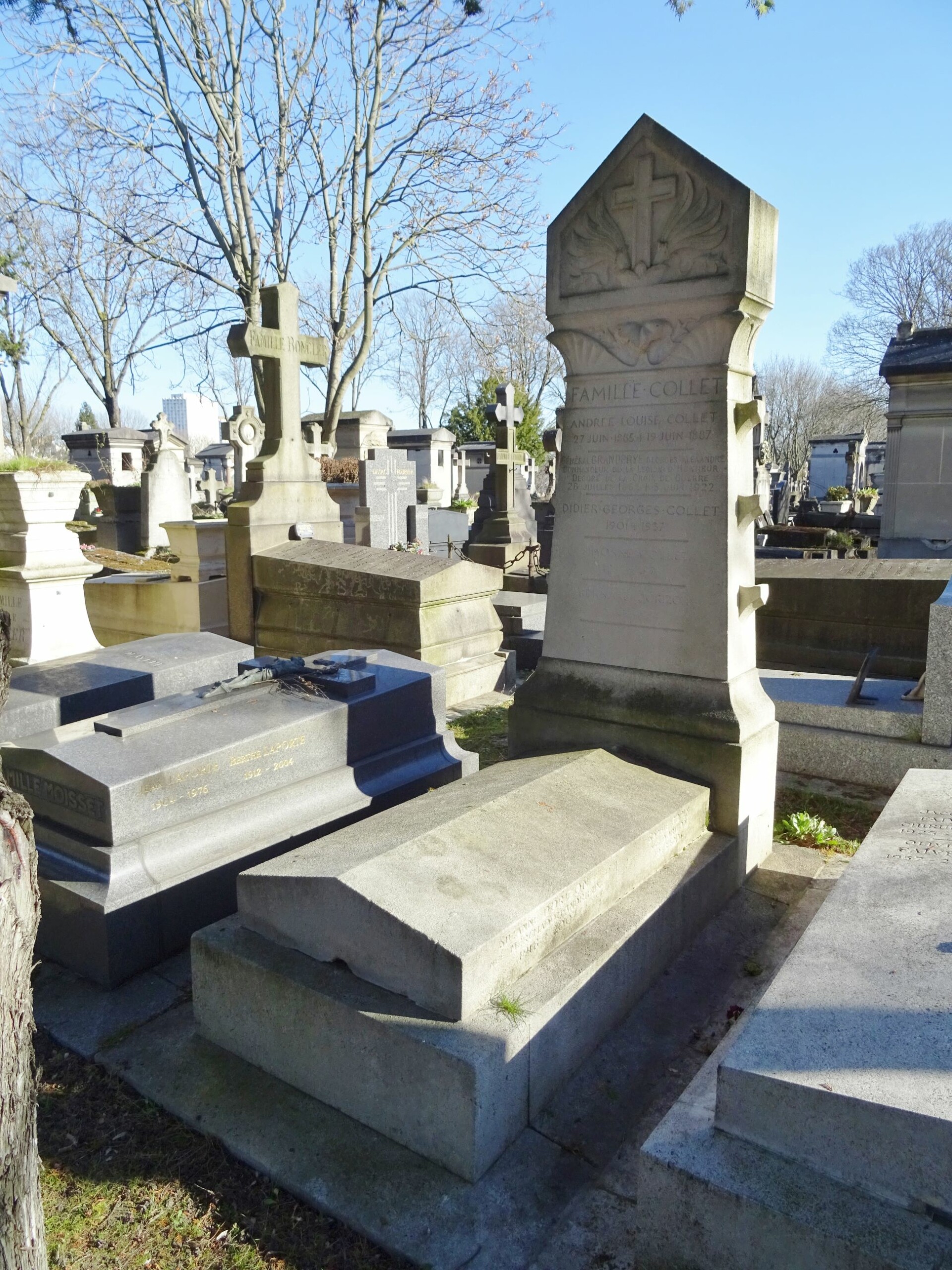 Cimetière du Père Lachaise - APPL - GRANDERYE Georges Alexandre (1862-1922)