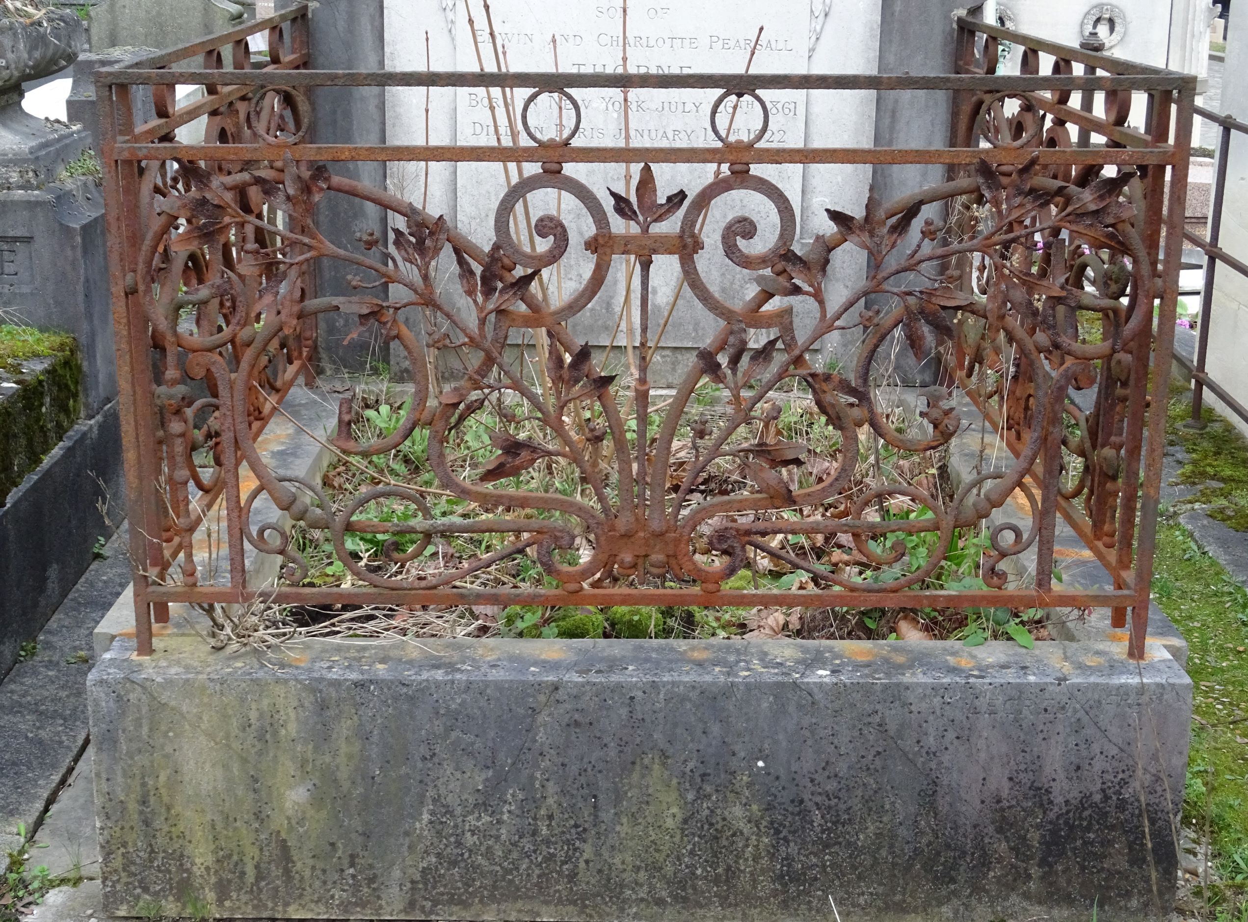 Cimetière du Père Lachaise - APPL - THORNE Thomas Pearsall (1861-1922)