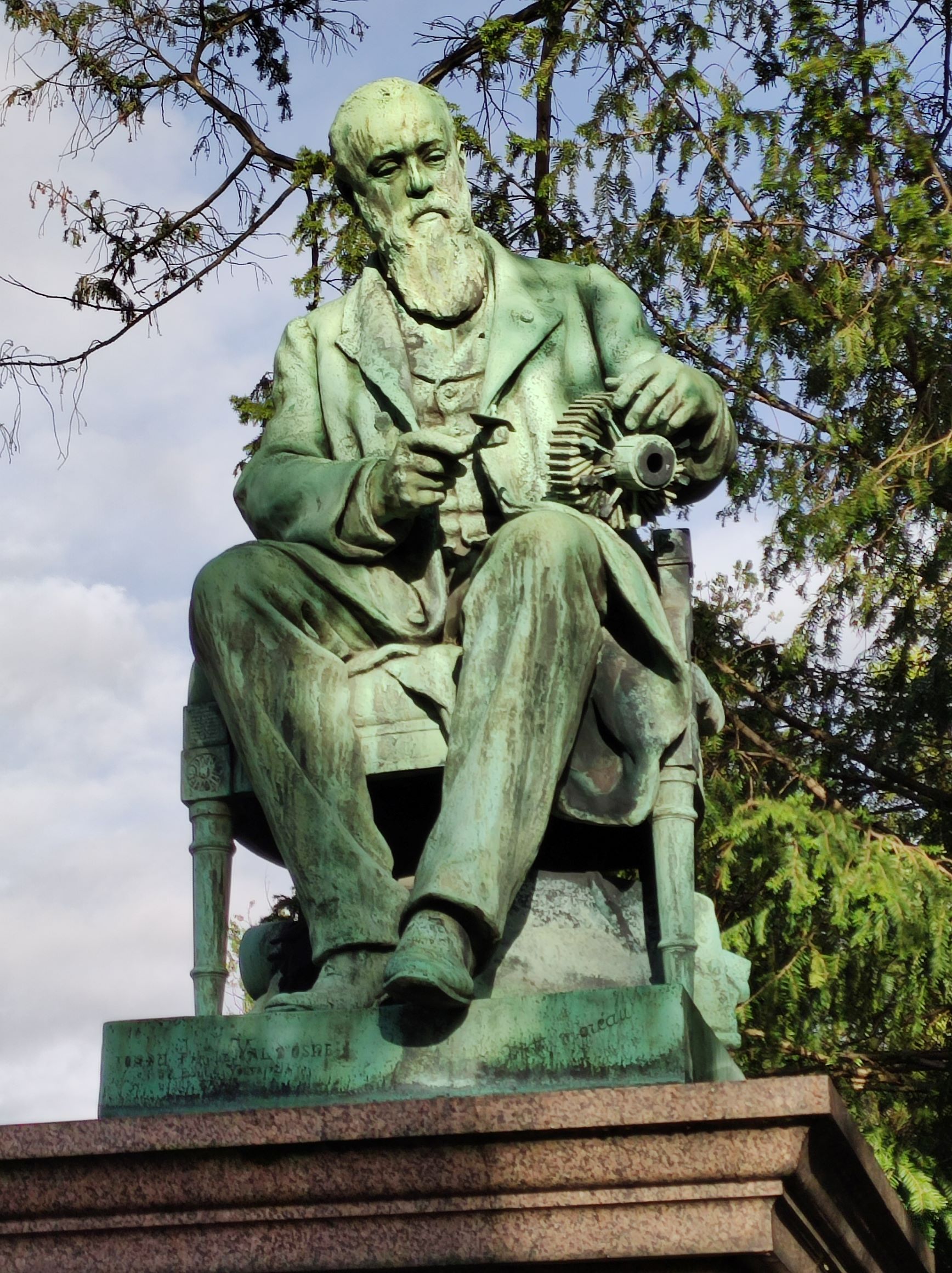 Cimetière du Père Lachaise - APPL - GRAMME Zénobe Théophile (1826-1901)